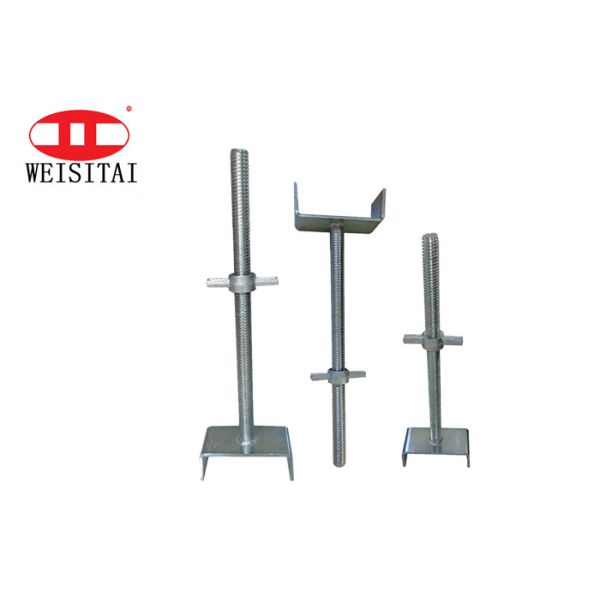 Quality Adjustable Formwork Galvanized U Head Jack Base for sale