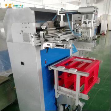 Quality CE 350x250mm Semi Auto Screen Printing Machine For Plastic Crate for sale