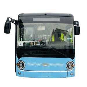 Quality 7m Length Electric Mini Bus with 200km Driving Mileage and LHD Steering for for sale