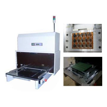 Quality 0.45Mpa PCB Punching Machine With 0.08MM Thick LCD Display CNC Pneumatically for sale