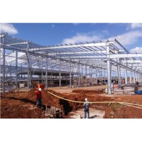 Quality Light Gauge Steel Frame Construction Portal Frame Steel Structure Warehouse for sale