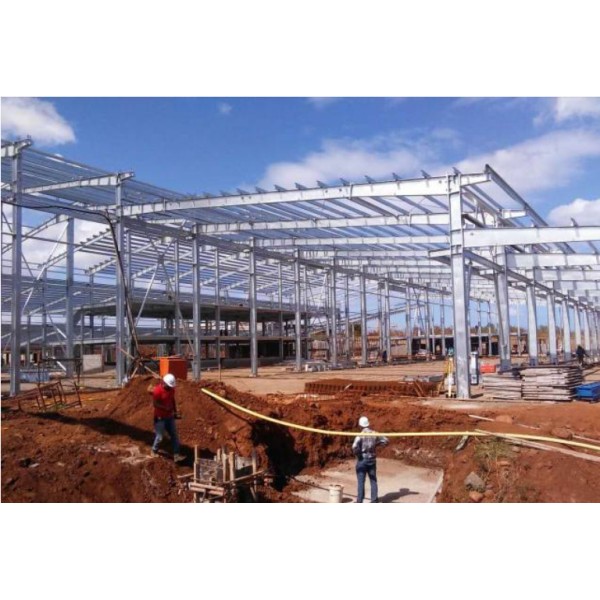 Quality Light Gauge Steel Frame Construction Portal Frame Steel Structure Warehouse for sale