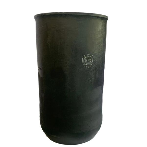Quality Silicon Carbide Induction Heating Graphite Crucible Custom For Melting Non for sale