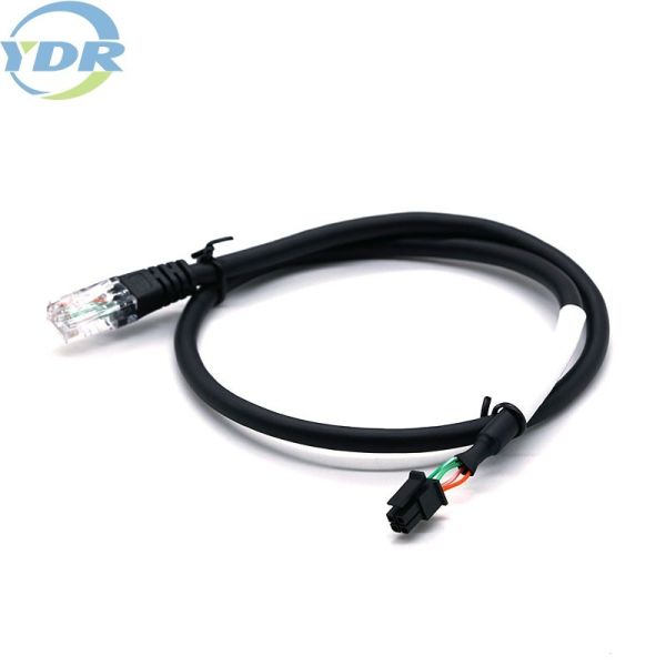 Quality RJ45 8P8C Cat5 Network Cable Molex 3.0 43025-0400 Wire Harness Cable for sale