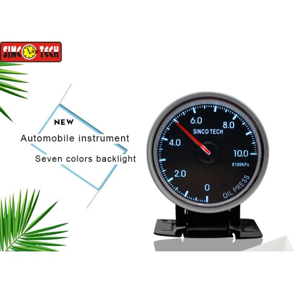 Quality Autometer Oil Pressure Gauge , Digital Oil Temp Gauge For Universal Rally Cars for sale