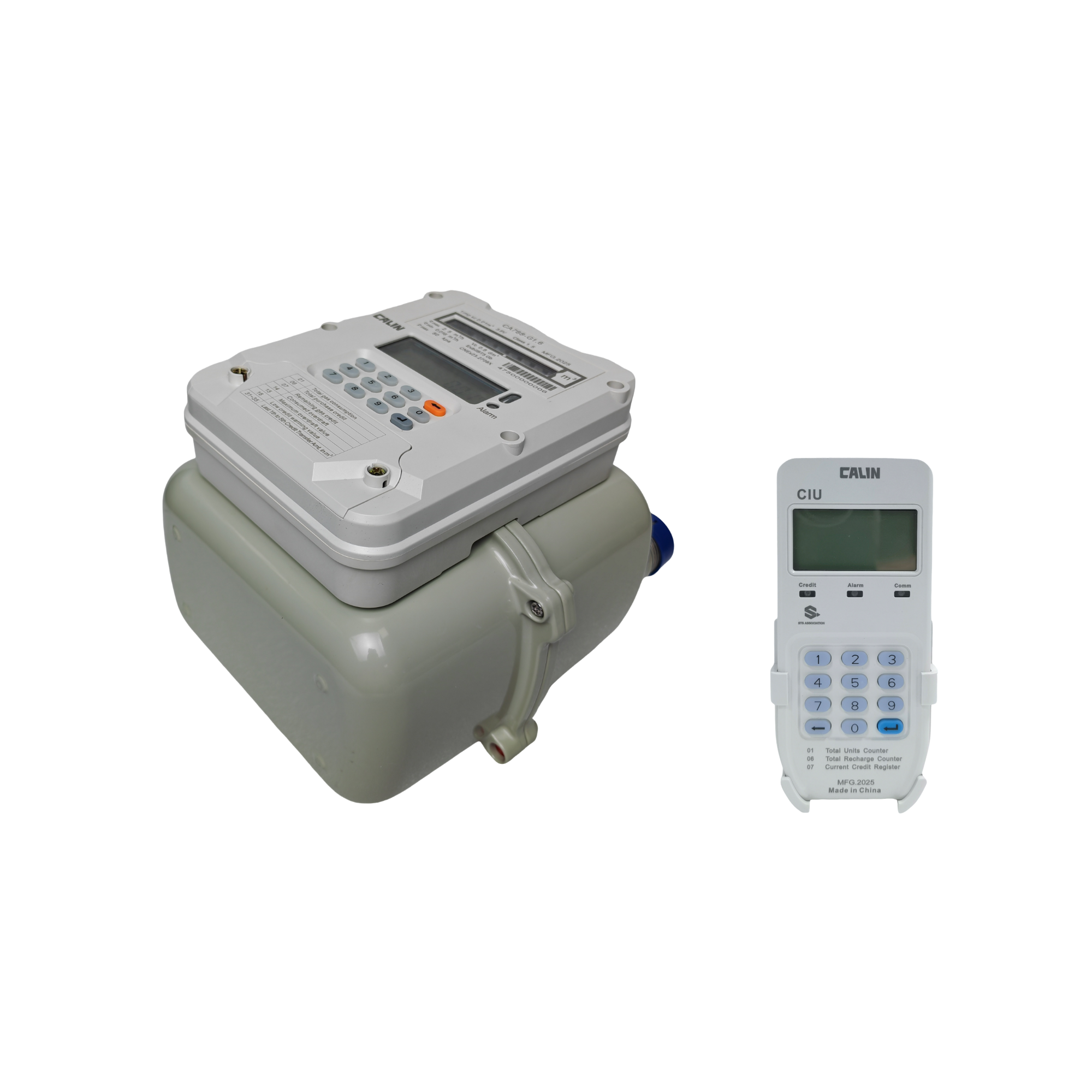 Quality MODBUS Communication Prepaid Gas Meter AMR AMI Compatibility , Maintenance Free for sale
