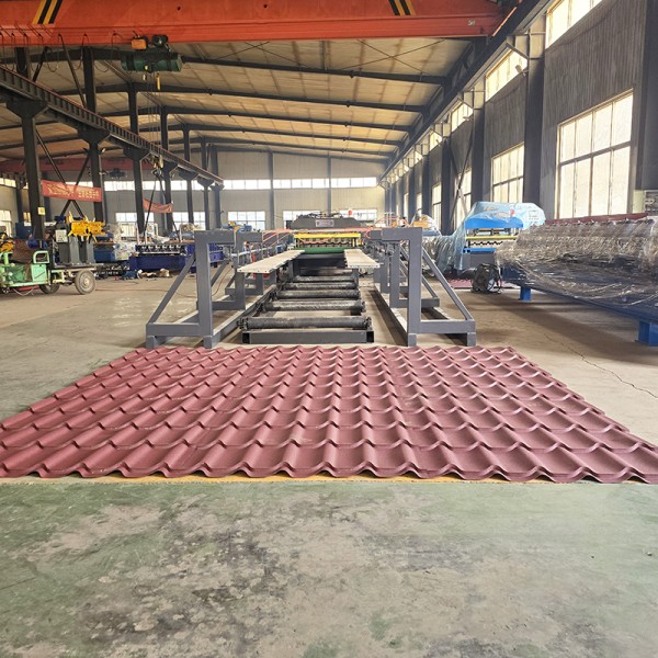 Quality Automatic Color Steel Roofing Tile Roll Forming Machine for sale