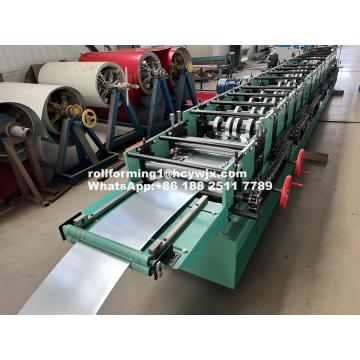 Quality Chain Drive 1.2mm Cz Purlin Roll Forming Machine Efficient for sale
