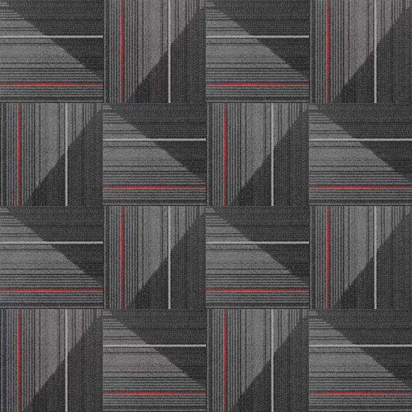 Quality Square Reversible Nylon Carpet Tiles for Easy Installation in Office and Meeting for sale