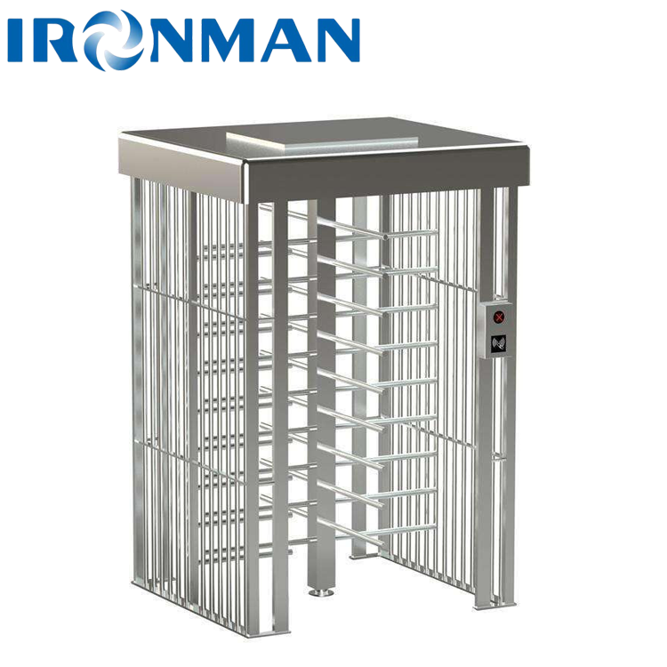 Quality ISO Full Height Turnstile Gate Access Control System 1500*1460*2300mm for sale
