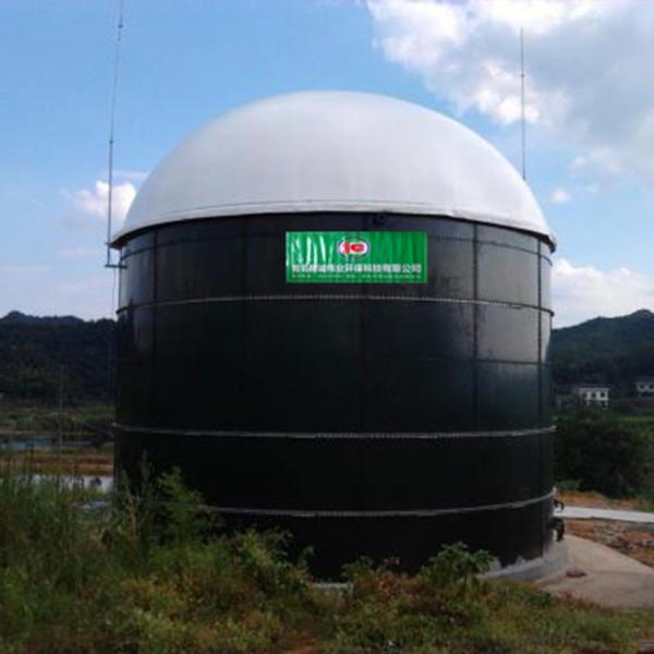 Quality Airproof Biogas Gas Holder Wastewater Floating Gas Holder Type Biogas Plant for sale