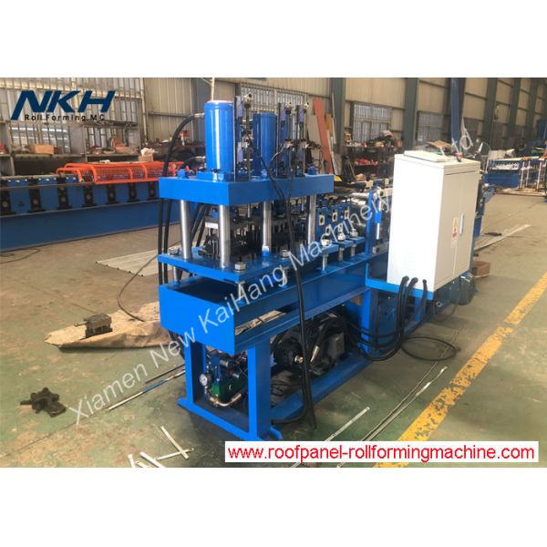 Quality PLC Control 1.5mm Window Frame Cold Roll Former With Punch for sale
