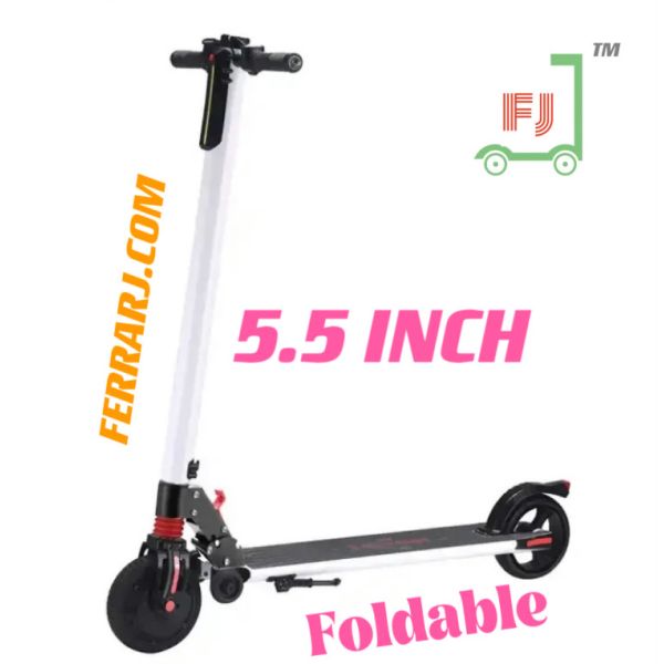 Quality FERRARJ.COM FJ-E8 FASION SIMPLE foldable 5.5INCH electric scooter CHINA factory e-scooter for sale