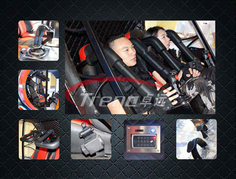 Quality 9D Virtual Reality Cinema Simulator Virtual Reality Space Flight Simulator for sale