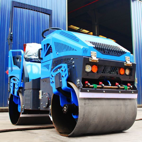 Quality Construction Machinery Manufacturer Double Drum Roller Compactor Vibratory for sale