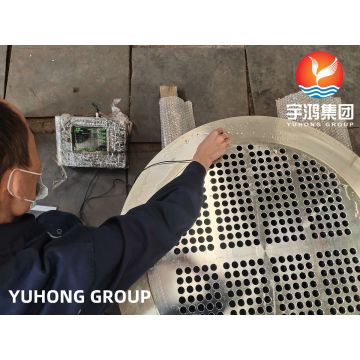 Quality ASME SA694 F304, F310, F316L, F317L , F321 , F347H Tubesheet for Heat Exchanger for sale