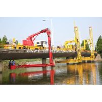 Quality FAW 8*4 Euro 5 Bucket Type Bridge Inspection Trucks Easy Access To Any Position for sale