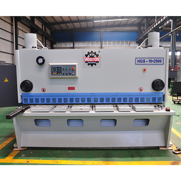 Quality Guillotine Cnc Hydraulic Shearing Machine With Estun E21 NC Control Sheet Metal for sale