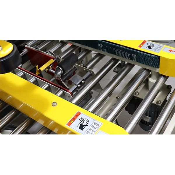 Quality Full Auto Flaps Folding Sealing Adhesive Tape Carton Sealer Machine for Paper for sale