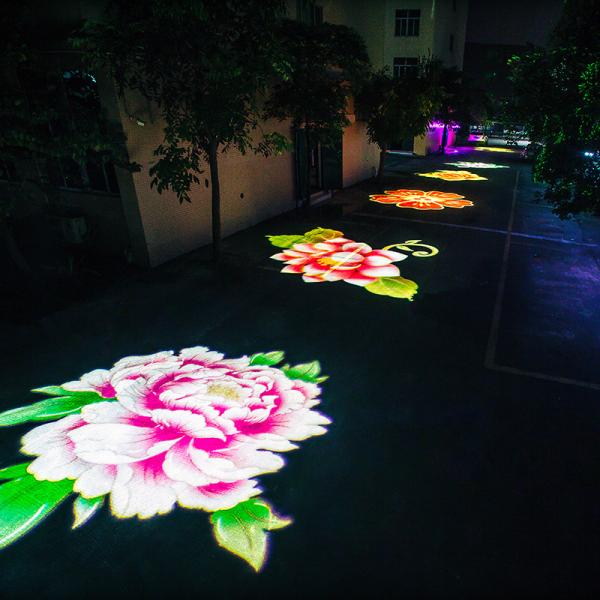 Quality Outdoor Gobo Projector 400w Advertisement Projector Rotating Led Waterproof IP65 for sale