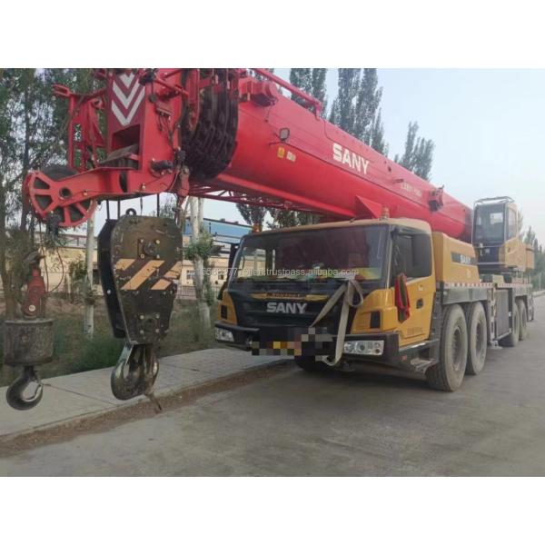Quality Used SANY 80 ton Crane and Excellent Performance for Construction Projects for sale