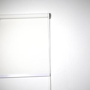 Quality Two Layers Fabric Fire Retardant Horizontal Blinds Curtains for sale