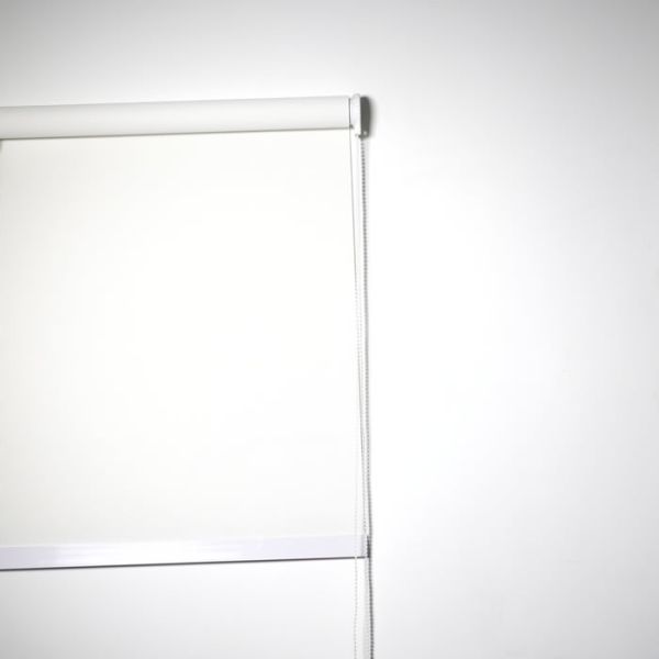Quality Two Layers Fabric Fire Retardant Horizontal Blinds Curtains for sale
