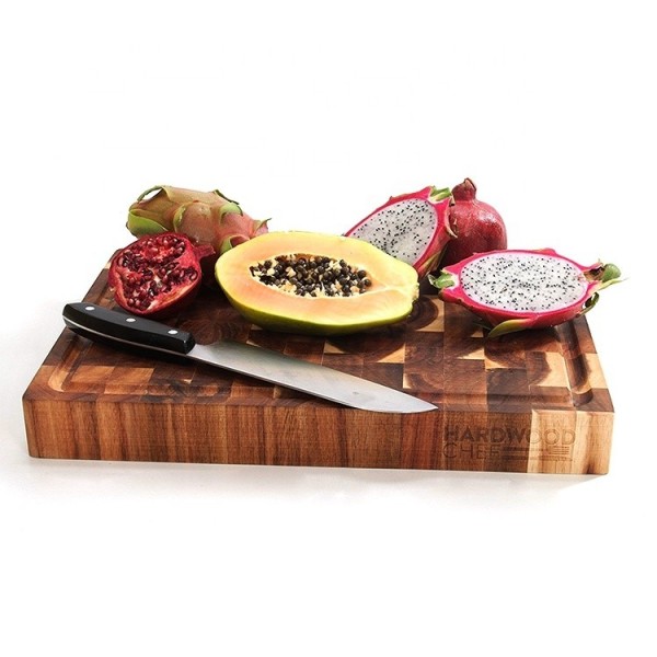 Quality Custom Logo Acceptable Multi-function Wood Heat Resistant Cutting Board for Kitchen for sale