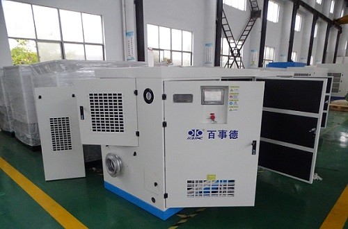Quality Two Rotors High Efficiency Rotary Screw Blower With Control Device BLG300RB for sale