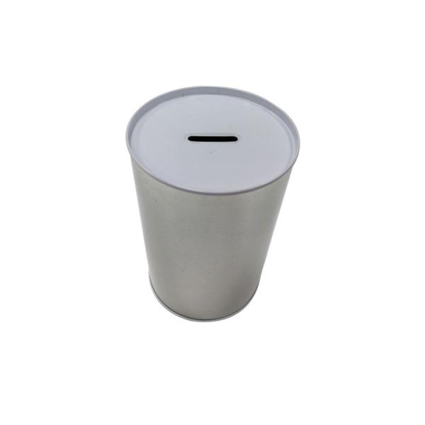 Quality Metal Tin Piggy Bank For Kids Coin Saving Tin Can D100x153 mm for sale