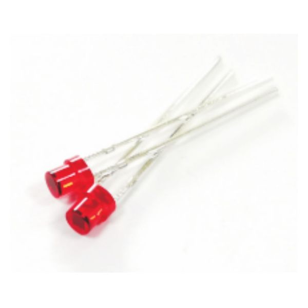 Quality Through Hole IR Receiving Tube Tinted Red Lens 620nm IR Dip LED Diode for sale