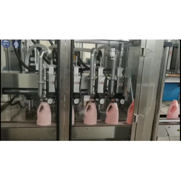Quality GNC 5000ml Automatic Liquid Detergent Filling Machine Packing Control for sale