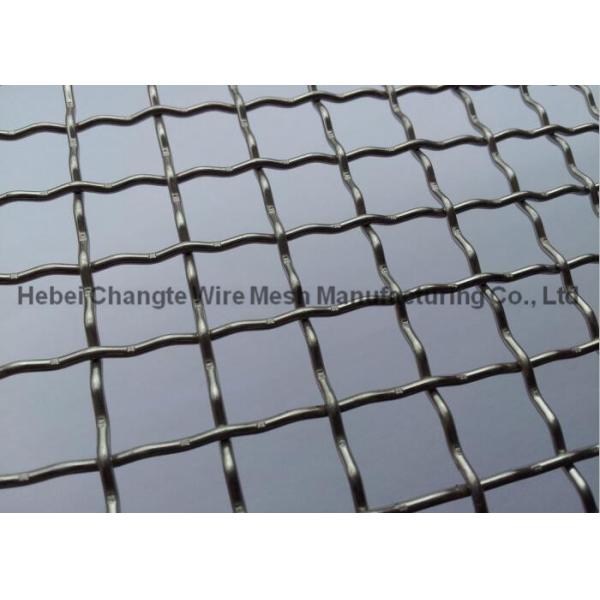 Quality Spring Steel V Shaped Aperture 100mm Crusher Screen Mesh for sale