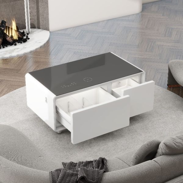 Quality Refrigeration Type Compressor Refrigerator Smart Coffee Table for Home Living for sale
