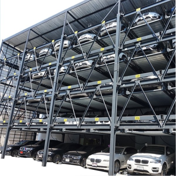 Quality Surface Mounted Hydraulic Car Parking System 5mX2.5m Platform for sale