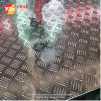 Quality T851 Aluminum Diamond Plate 5 Bar 1000 Aluminium Tread Plate for sale