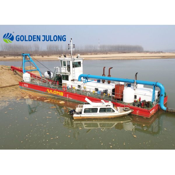 Quality River Sand Mining Equipment Jet Suction Dredger with Reliable Hydraulic System for sale