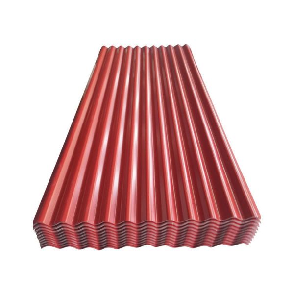 Quality GI Roofing Sheet Color Coated Corrugated Steel Plate with and ±1% Tolerance Cutting Service for sale
