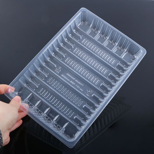 Quality Hengmaster White Rectangle plastic tray transparent Ecofriendly for sale