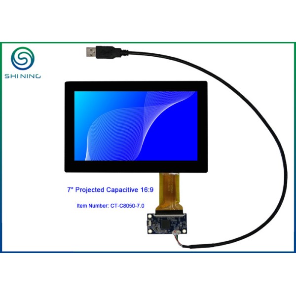 Quality Computer USB Touch Screen Overlay PCAP I2C Touch Panel With ILI2511 Controller for sale