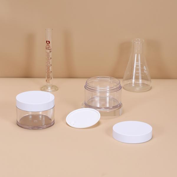Quality 200 Milliliters Capacity Cream Jar Packaging Thick Bottom Large Capacity for sale
