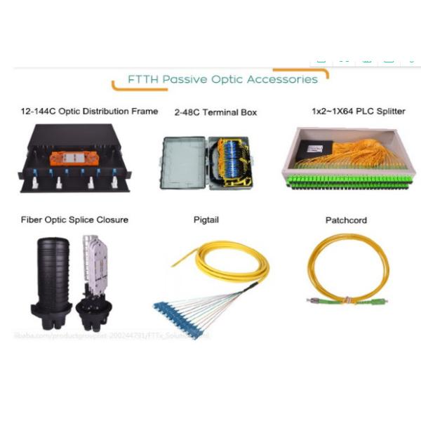 Quality Polish UPC / APC Pigtail Fiber Optic Cable High Temperature Stability for sale