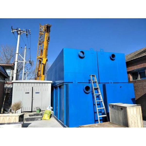 Quality Ensuring Safety Measures Sewage Treatment with Primary Types and Disinfection Units for sale