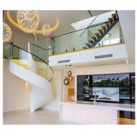 China Semi Frameless Toughened Glass Balustrades  Flooring / Wall Mounted factory