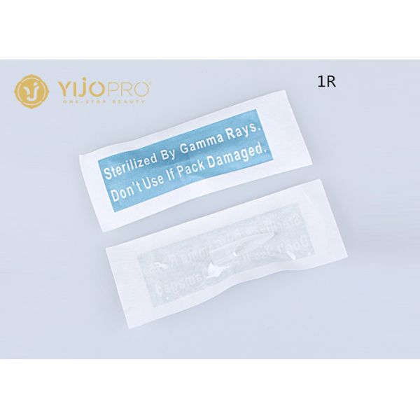 Quality Plastic Merlin Disposable Needle Cap , 1RL PMU Machine Needles Tips for sale