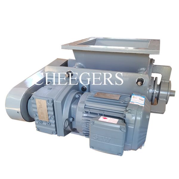 Quality 0.08mm Rotary Airlock Valve For Dust Collector 8 Inch Fossil Plant for sale