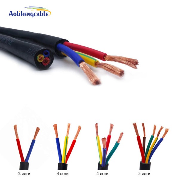 Quality RVV 3-Core 0.75 1.0 1.5 2.5MM Power Control Cable Customization for sale