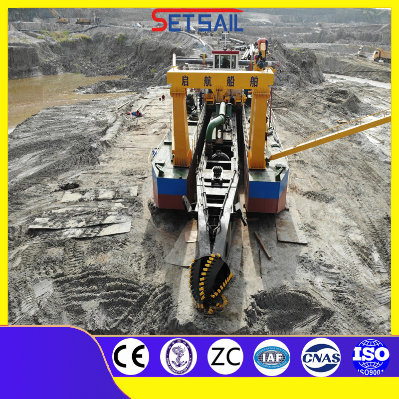 High-Capacity River Sand Pump 18 Inch Cutter Suction Dredger