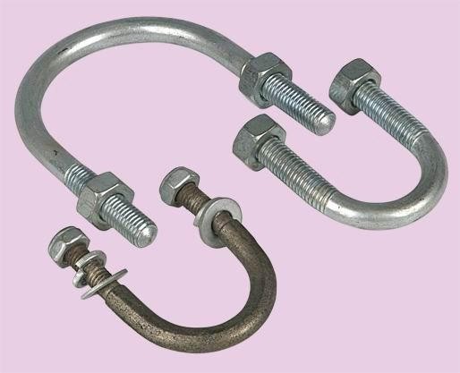 Quality carbon steel U type pipe clamp for sale