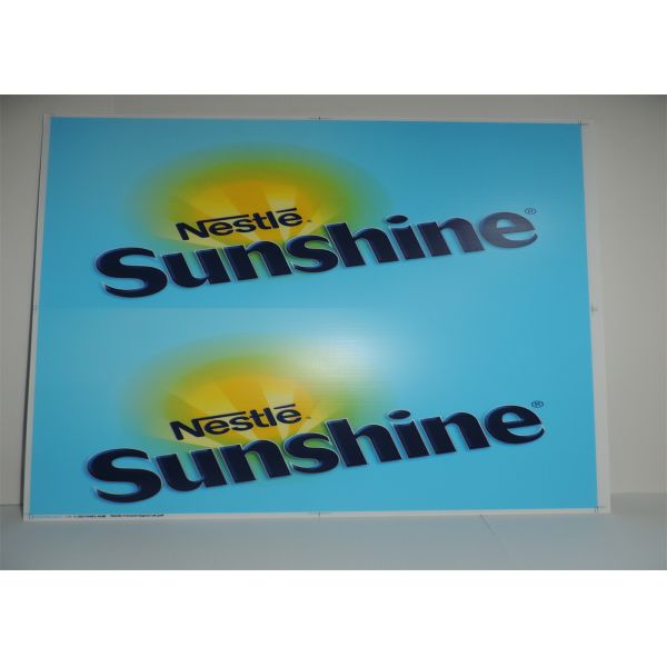 Quality Hollow Core PP Corrugated Plastic Sign Boards Advertising Use for sale
